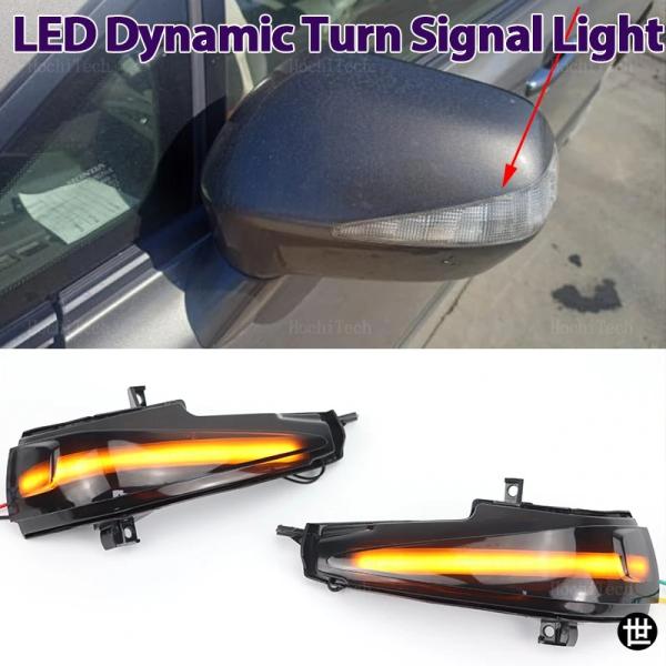 2個 ダイナミックウィンカー LEDライト サイドミラーインジケーター ホンダ シビック MK8 セダン FD1 FD2 FD3 2D 4D FA 1 2 3 4用
