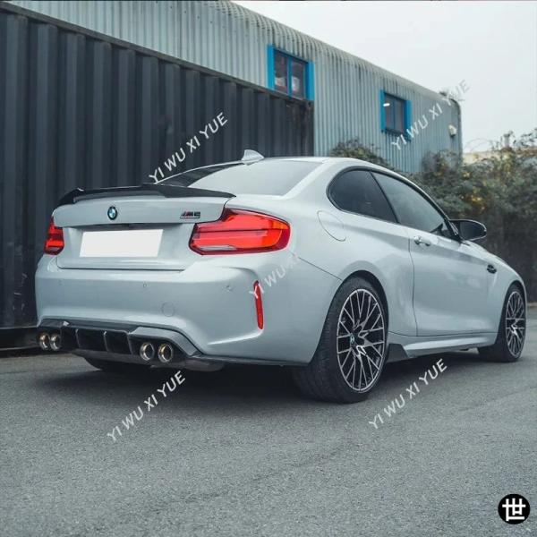 BMW F22 F87 M2 220I 228I M235I M240I クーペ 2014-2021 M4スタイル リアトランクスポイラーウィング リアブートスポイラー カーアクセサリー