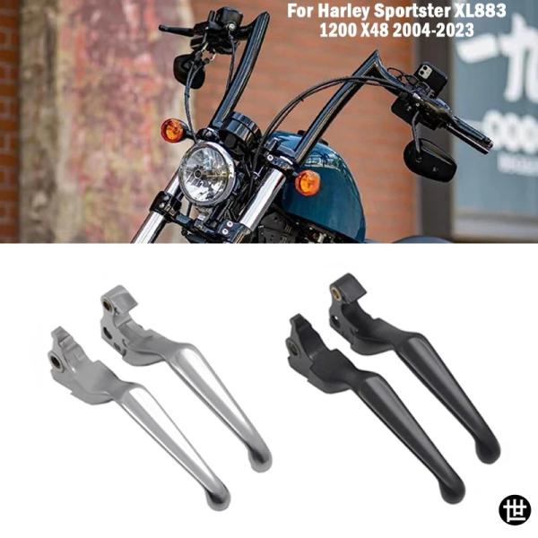 ハーレー スポーツスター アイアン XL XR 883 1200 X V C 2004-2023 用 バイクアクセサリー ハンドコントロールハンドル ブレーキクラッチレバーキット パーツ
