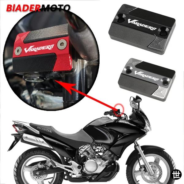 HONDA VARADERO XL1000 XL125 XL 1000 125 V用 ホットセール フロントブレーキクラッチフルードリザーバータンクカバーキャップ バイクアクセサリー