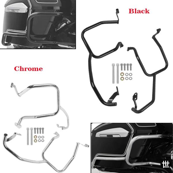 BMW R18B R18TC R18 CLASSIC TC R18 B R 18 B 2020-2023 用 バイク クラッシュバー サイドボックス バンパー エンジンガード スタントケージ プロテクター