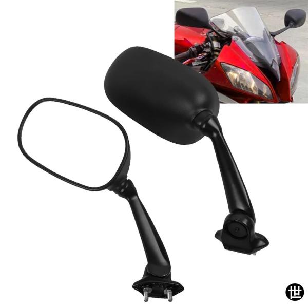 YAMAHA YZF600 YZF 600 YZF R6 YZFR6 YZF-R6 2008-2015 2014 2013 バイクミラー リアビュー バックミラー サイドミラー 反転