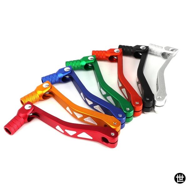 バイク用アルミ製折りたたみギアシフターシフトレバー 50CC 70CC 110CC 125CC ダートピットバイク XRCRF 50 アクセサリー