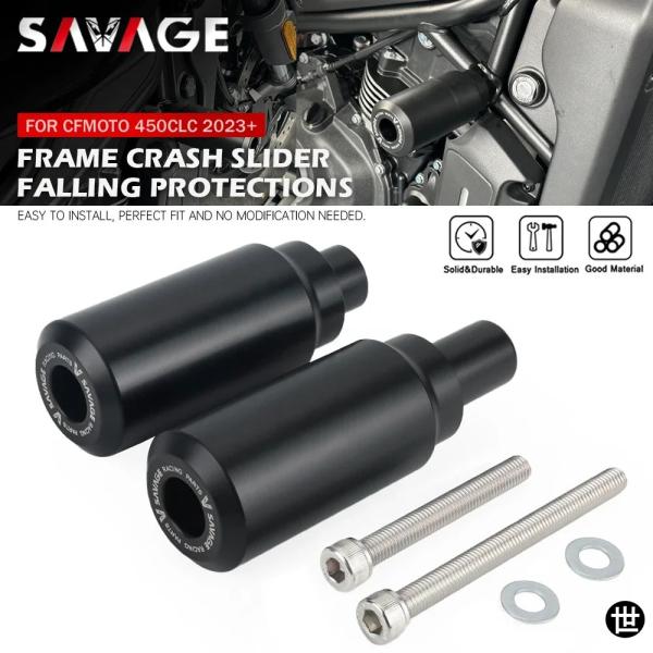 CFMOTO 450CLC フレームスライダー クラッシュプロテクター CF-MOTO 450 CLC CL-C ボバーバイク エンジン保護パッド フェアリングガード用
