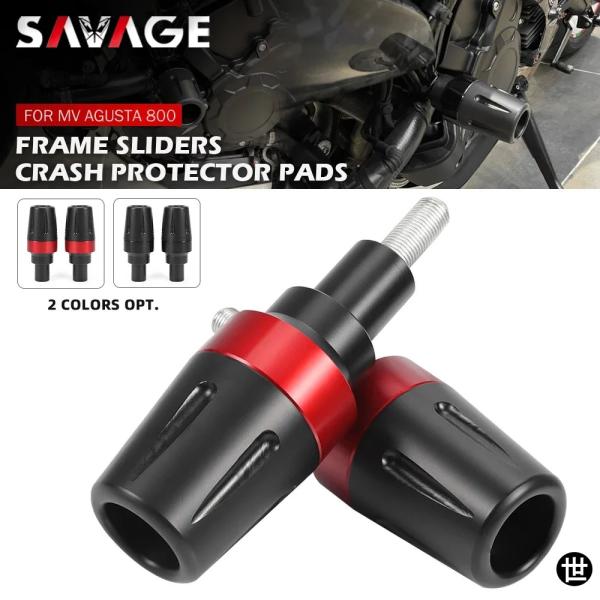 MV AGUSTA BRUTALE 800 RRRCROSSO DRAGSTER 800RR用フレームスライダークラッシュプロテクター バイク落下保護エンジンクラッシュパッド