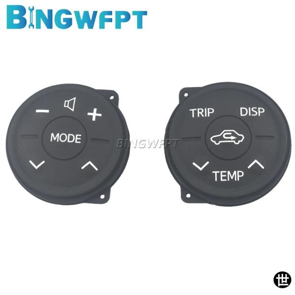 トヨタ プリウス ZWV30L 2010-2012 用 ステアリングホイールコントロールパネルラバー トヨタ プリウス 30 2009-2013 用