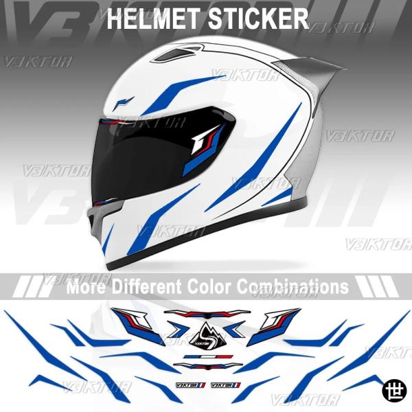 バイクヘルメットステッカー 反射フルフェイスヘルメットデカール S1000RR F900RXR S1000XR F850GS R1200GS R1250GS アドベンチャー用