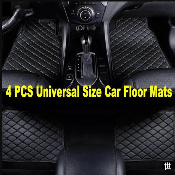 汎用用サイズのカーフロアマット(DACIA DUSTER SANDERO、RENAULT CLIO、FIAT PANDA、LANCIA YPSILON SEAT、ARONA CORS対応)