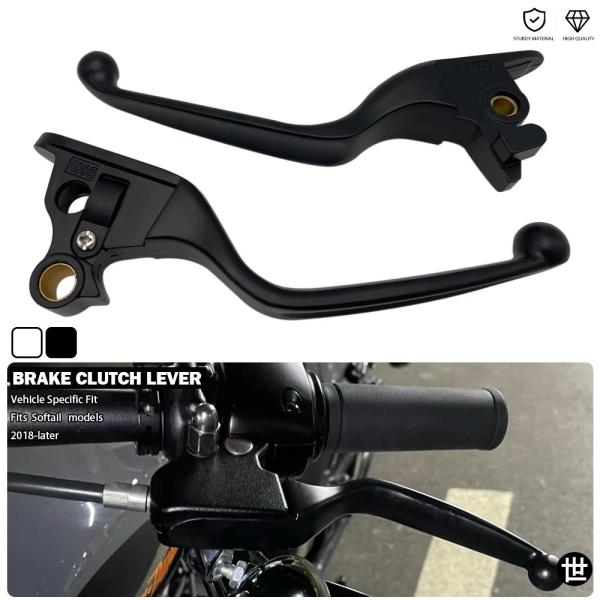 ハーレー スポーツグライド FLSB ローライダー FXLR エルディアブロ FXRST ファットボブ 114 FXFBS FXDRS 2018-2023用 ブレーキクラッチハンドレバーコントロールキット