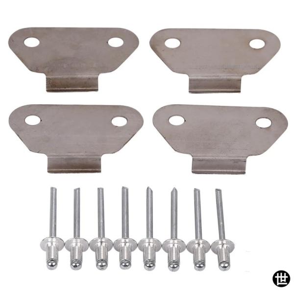 ハーレーツーリング エレクトラ ストリートグライド 1993-2013用バイク 二輪サドルバッグ蓋摩耗防止プレート