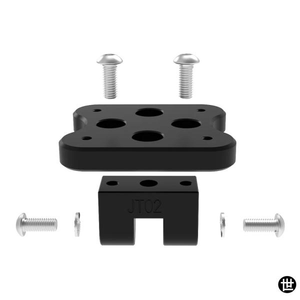 1インチボールヘッドアダプターGPSホルダー、AMPS穴付き、22MMバーGPSマウント、SP CONNECT、QUAD LOCK、アクションカメラダッシュカムビーライン用