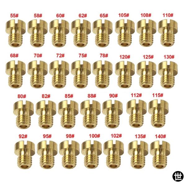 105 個キャブレターメインジェット 5 MM M5 スレッド 5X0.75 デロルト SHA PHBG NC PHVA ADDS レーシングキャブレター JNC インジェクターノズルサイズ