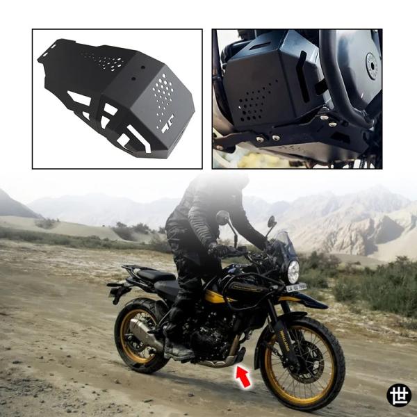 HIMALAYAN450 HIMALAYAN 450 2024 2025 エンジンカバー スキッドプレート バッシュフレーム ベリーパン サンプガード プロテクション