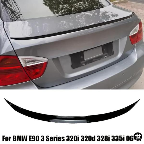 BMW E90 リアスポイラー 3シリーズ 2004-2011 Mチューニング セダン 318I 320I 330I 340I M340I 318D 320D 3330I トランクウィング