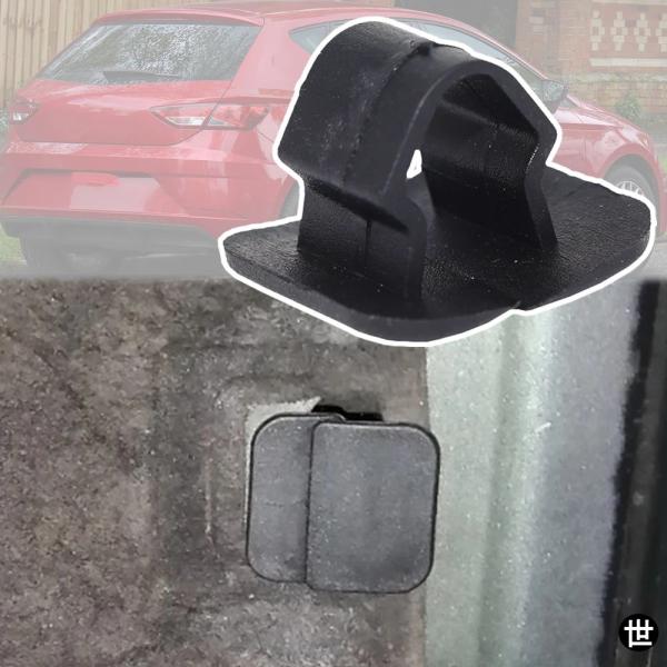 SEAT LEON MK3 ST 5F 2020 2019 2018 2017 2016 2015 2014 2013 2012 用ボンネットエンジンフード防音断熱クリップ 20個