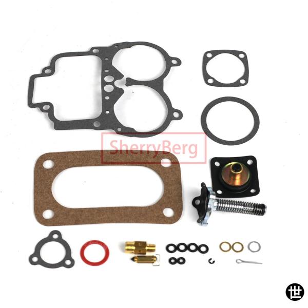SHERRYBERG 修理キット チューンアップ EMPI EMP WEBER SOLEX 3236 DGAV DGEV DGV DGES キャブレター サービス キャブレター ガスケット リビルド セット