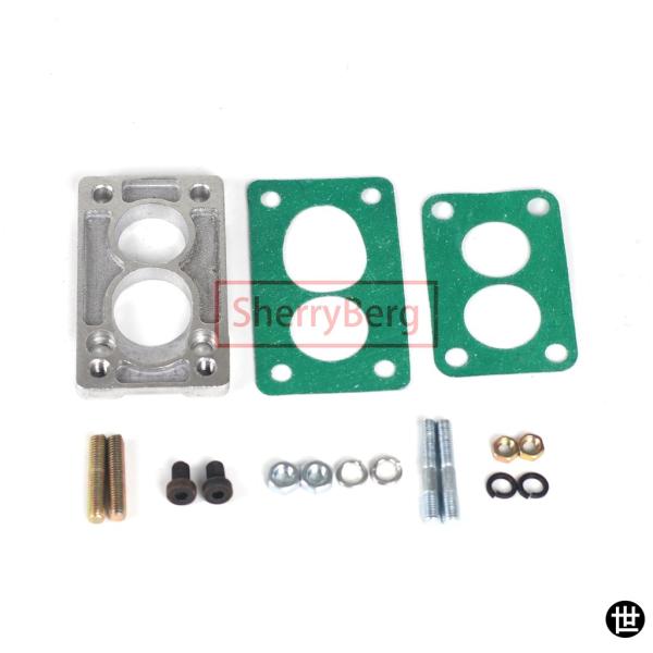 SHERRYBERG 3236 DGV、DGAV、DGEV DGES ウェーバーキャブレター キャブレターアダプター 日産ダットサン ソレックス用 日立製に交換