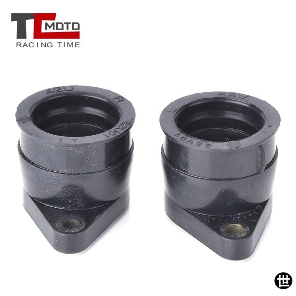 TT XT 350 バイク用キャブレター吸気マニホールド ヤマハ XT350 1985-2000 TT350 1986 1987 42U-13596-01-00 55V-13586-01-00