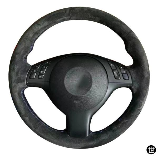 BMW E46 E39 330I 540I 525I 530I 330CI M3 2001 2002 2003 用滑り止めカーハンドルカバーラップ