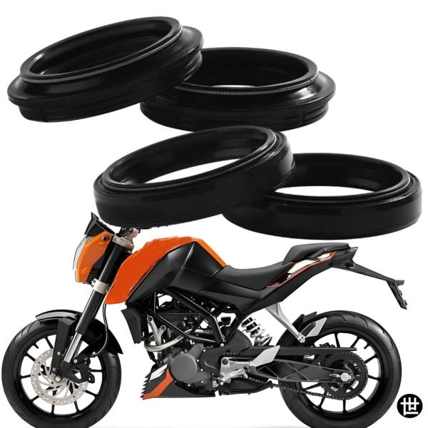 43X53X9.5MM バイクフロントフォークダンパーオイルシールおよびダストシール KTM 85SX 105SX 125DUKE 125EXC 200DUKE 200MXC 250EXC 300EXC用
