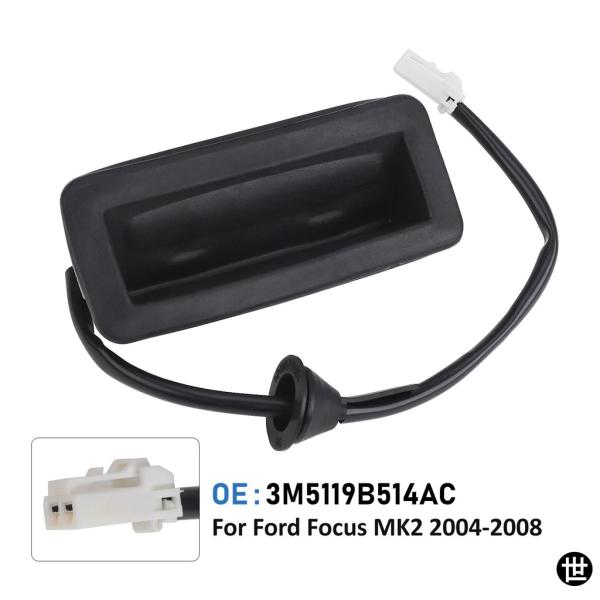 CNSPEED製 フォード フォーカス MK2 C-MAX CAP 2003-2007 カブリオレ CA5 2006-2010用 リアテールゲート トランク ブーツ リリース スイッチ 3M5119B514AC