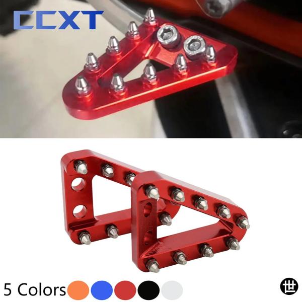 HUSQVARNA FC TC FE TE FX TX用、KTM EXC EXCF XC XCF XCW SX SXF TPI用、BATE 2008-2023 ブレーキペダルレバープレートチップ用 6 日間
