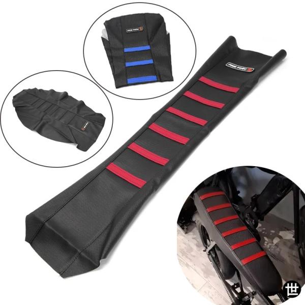 オートバイ用ダートバイク用リブ付きグリップシートクッションカバー 250-450 TC TE 2016 2017 2018 FC FE TC TE YAMAHA KAWASAKI SUZUKI HONDA