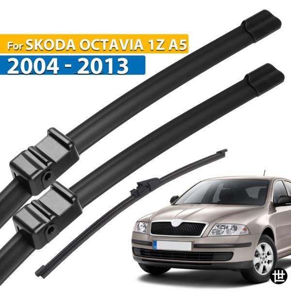 エリックのワイパー フロント＆リアワイパーブレード Skoda Octavia A5 1Z 2004 - 2011 コンビ＆ハッチバック用 フロントガラス 24インチ+19インチ+16インチ