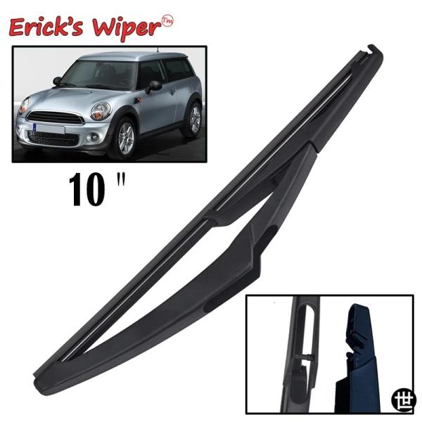 10インチ リアワイパーブレード Mini One Cooper S D Hatch R56 2006 - 2013 フロントガラス、フロントガラス、テールゲート、ウィンドウのクリー