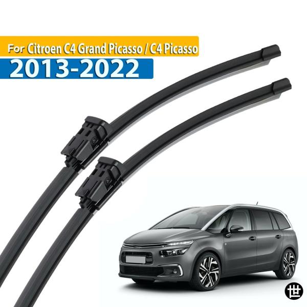 製フロントワイパーブレード シトロエン C4 グランドピカソ / C4 ピカソ MK2 2013 - 2022 フロントガラス/フロントガラス/ウィンドウ用 30インチ+3
