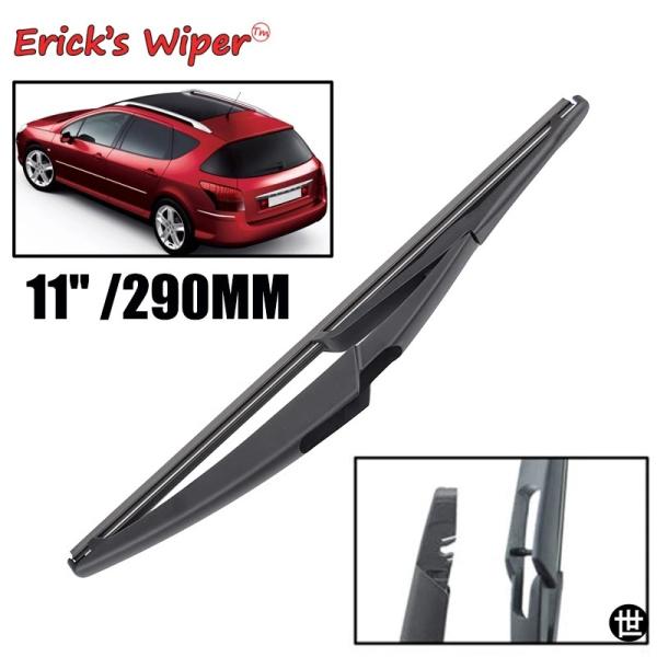 11インチ リアワイパーブレード プジョー 407 SW 407SW エステート 2003 - 2011 フロントガラス フロントガラス ウィンドウ カー レインブラシ