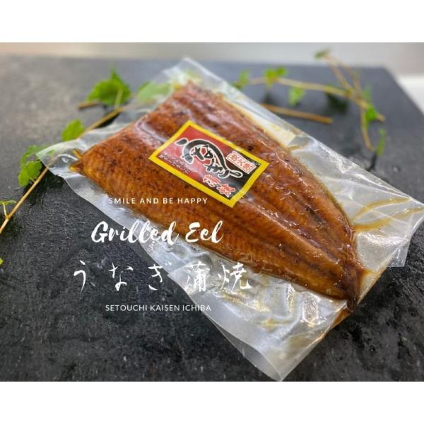 特大サイズのウナギ蒲焼を１/２尾にカットしてそのまま真空パック、冷凍した商品です。袋のまま湯銭するか袋から取り出して電子レンジで温めるだけで簡単にお召し上がりいただけます。今なら1パックに1個、山椒付き鰻蒲焼タレをお付けいたします。期間限定...