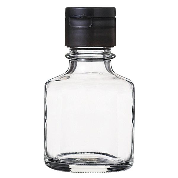 ※※商品名に数量の記載が無い場合、商品は1点での販売となります。※※　[ Φ55 x H100mm 90ml ] ガラス フタ:ポリプロピレン パッキン:ポリエチレン 日本製 密閉用パッキン付 自家製調味料やドレッシングの販売容器に最適です...