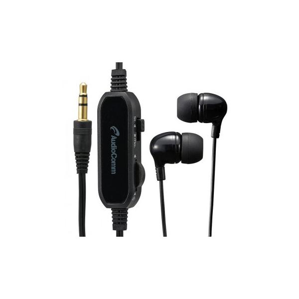 テレビ、ラジオ、オーディオ機器に幅広く対応するステレオイヤホン。 生産国:中国 付属品:取扱説明書