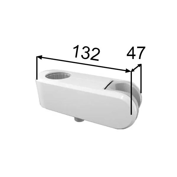 CKNB(5)-SF/W-K  CKNB5SFWK/CKNB(5)-SF/W-K【ポイント5倍】※CKNB(2)-SF/W-Kの代替品となります。※ハンドル式からプッシュ式に仕様変更となります。【ご注意】バー直径φ24mmのスライドフックは...