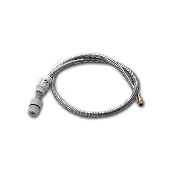 HC187DW-T6  HC187DWT6・旧ＭＹＭ品　FA547T6用　洗髪水栓シャワーホース組・ホース長さ：1250mm・クリナップ社の『BPA』から始まる品番の洗面化粧台で採用されていたホースです◎このホースを使用していた製品に貼付さ...