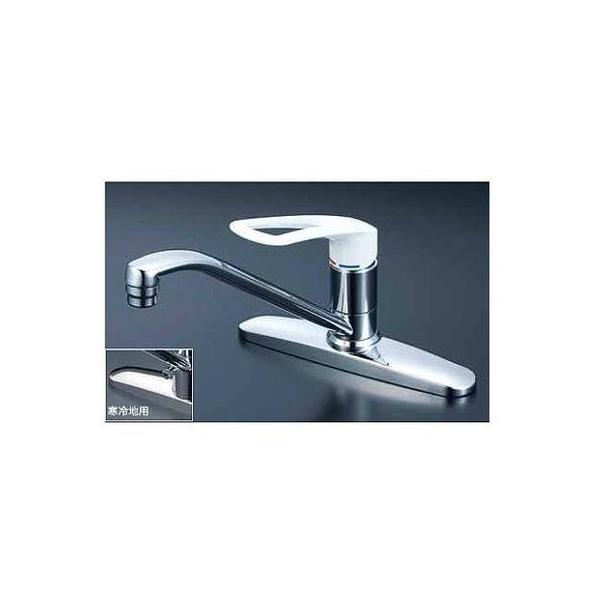 価格.com - KVK 流し台用シングルレバー式混合栓 長尺ハンドル KM5091C2 (水栓金具) 価格比較