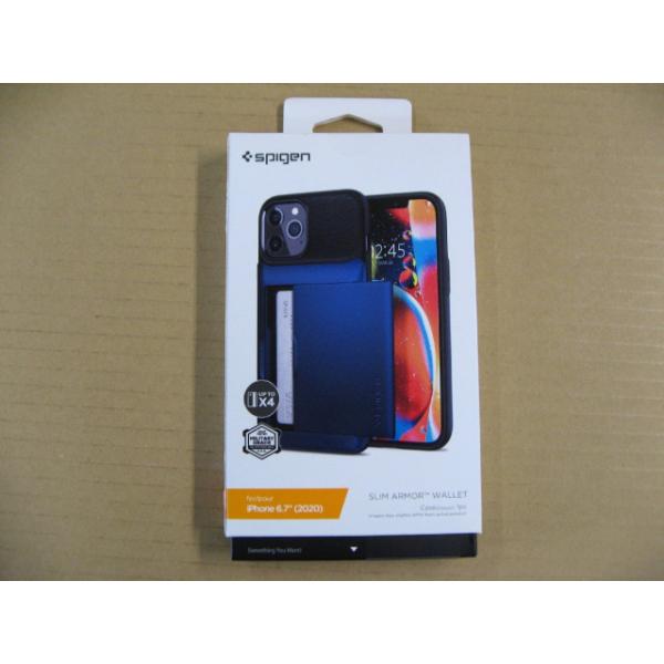 SPIGEN iPhone 12 Pro Max 6.7インチ対応 Slim Armor Wallet ACS01485