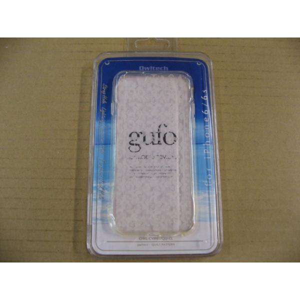 色褪色 オウルテック Owltech OWL-CVIP617QU-CL [iPhone 6/6s用 ハワイアン ソフトTPUケース キルト クリア]