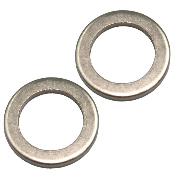 ブレーキホースなどのワッシャーガスケット■数量　１セット（2個入り）■HONDA純正部品番号90545-300-000■サイズ14.9 × 10.1 × 1.5 mm (外径×内径×厚み）■主な適合車種ホンダ車のほとんどのブレーキホースのオ...