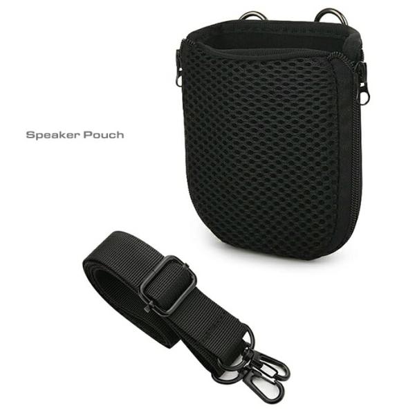 適用機器・JBL GO2/GO3/GO4・JBL CLIP4/CLIP5サイズケース(外寸)：横幅10×高さ11×4(cm)ケース(内寸)：横幅8.5×高さ11×マチ2.5(cm)ストラップ長さ（金具含む）：78ー140(cm)※平置き採寸です。