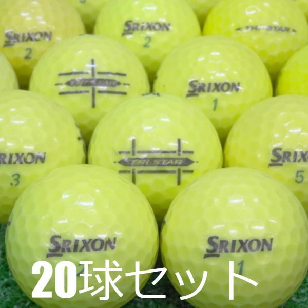 【商品説明】◆こちらの商品は当店Bランク「SRIXON トライスター プレミアムパッションイエロー」の20球セットです。【Bランク】当店No.2ランク。おススメの美品ロストボールです。若干の使用感はございますが十分使えるラウンド向けボールで...