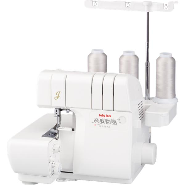 ★自動エア糸通し　★自動糸調子　・かがり幅:普通ロック3.0~5.0　・巻き縫い：1.5mm・縫目（送り目）：0.75~4mm・押え上がり量：5mm・重さ　7.4kgメーカー希望小売価格：160,600円（税込）【お問い合わせ下さい】