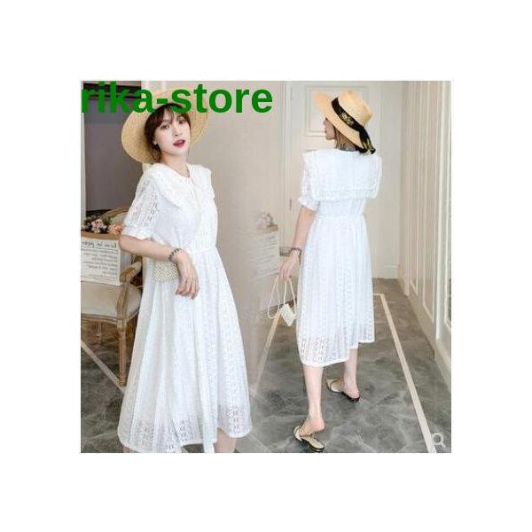 マタニティ ワンピース レディース 妊婦ワンピース マキシ丈ワンピース 妊娠服 マタニティウェア 半袖 夏 大きいサイズ 結婚式　ドレス●輸送上の都合上、商品に多少の傷、汚れ等が付く場合がございます。●在庫を切らしている場合は、改めてメール...