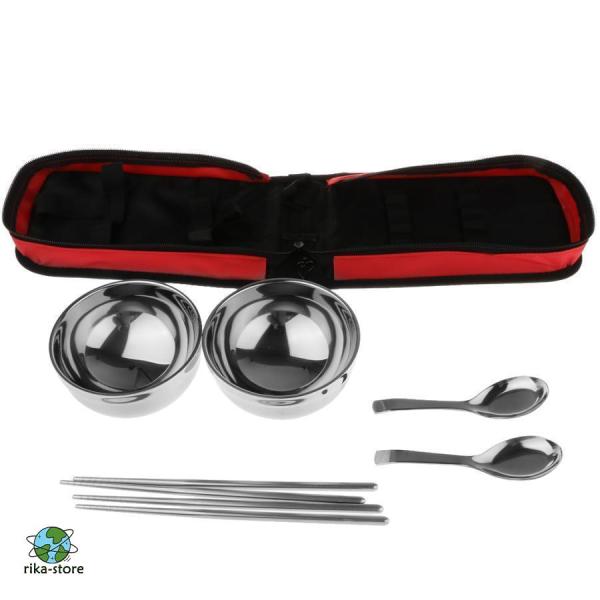 爆買　仕様:材質:ステンレス鋼商品のサイズ:シングルスーツ:箸の長さ:225mm / 8.86inch;の長さ:140mm /5.51インチ;ボウルの口の直径:120 mm / 4.72インチ.高さ:65 mm / 2.56インチ.ボウルの...