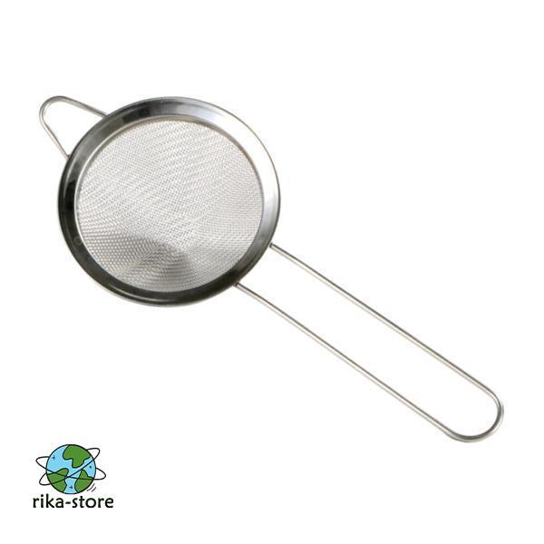 爆買　説明:細かいメッシュ.耐久性.実用性.長寿命を備えた高品質のステンレススチール製.ダブルハンドルは.安全なグリップと便利な保管を提供します.努力と省スペース.ガラスの上に簡単かつしっかりと置くための円錐形のデザイン.無毒性で無味のスト...