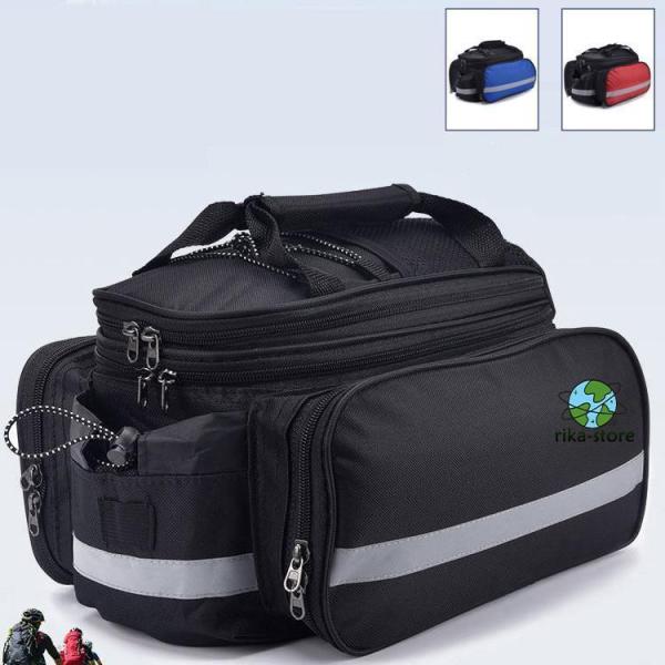 爆買　■品名:自転車用パニアバッグ■素材（外側）:オックスフォード■素材（内側）:ポリエステル■サイズ(約):横34cm、縦18cm、マチ26cm■容量(約）：27Lまで■重さ(約）:0.67kgeiikobigの検索キーワード：立ちながら...