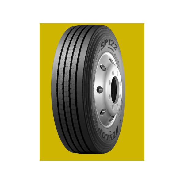タイヤサイズ： 225/80R17.5　123/122L銘柄：ダンロップ　DECTES デクテス　SP122 リブタイヤ本数：1本・リブタイプ・省メンテナンス性(ローテーション頻度低減)に特化・耐肩落ち摩耗・ライフも向上ホイールは付属してお...