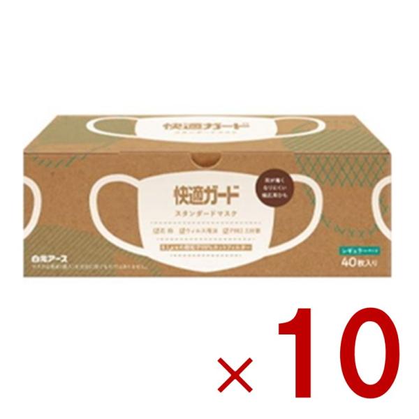 【快適ガード スタンダードマスク レギュラーサイズの商品詳細】●お部屋になじむシンプルなパッケージデザイン。●耳が痛くなりにくい幅広の耳ひもと、口もと快適なやわらか素材を使用。●0.1μmの微粒子99%カットフィルター。【使用方法】・外側と...