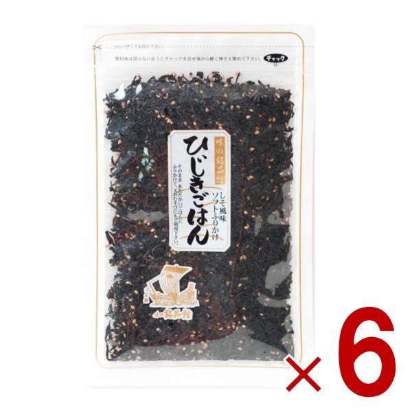 しそ風味のやわらかいソフトふりかけです原材料・成分ひじき・砂糖・食塩・ごま・米発酵調味料・蛋白加水分解物昆布粉末・調味料(アミノ酸等) 栄養成分表示 100g当たり熱量 240kcal タンパク質　11.3g 脂質　4.2g 炭水化物　39...